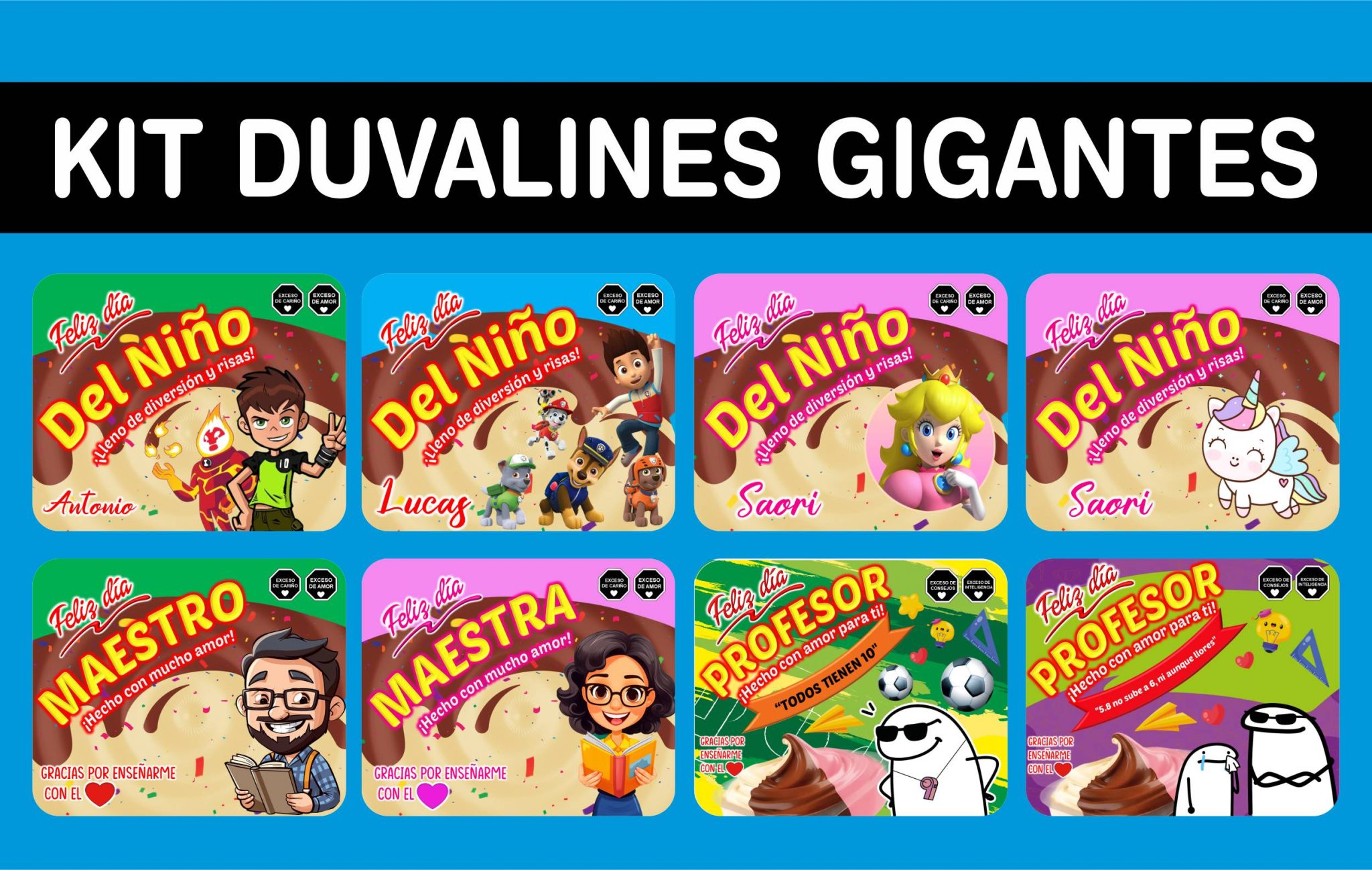 Plantillas Duvalin Gigante - Robnei